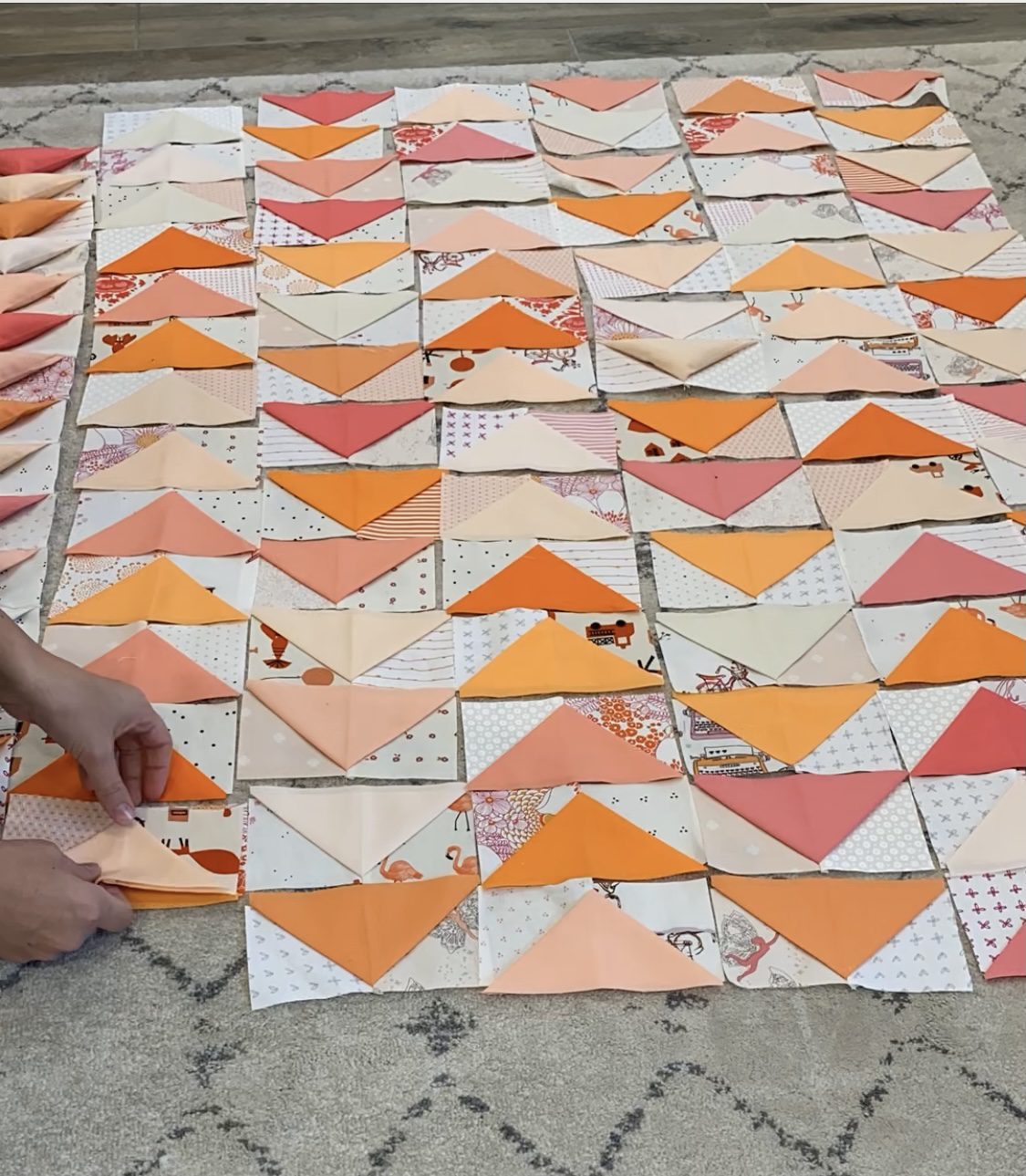 Week 4 Front Porch QAL - Quilters Candy