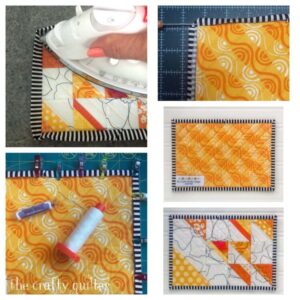 Scrappy Mug Rug Tutorial - Quilters Candy