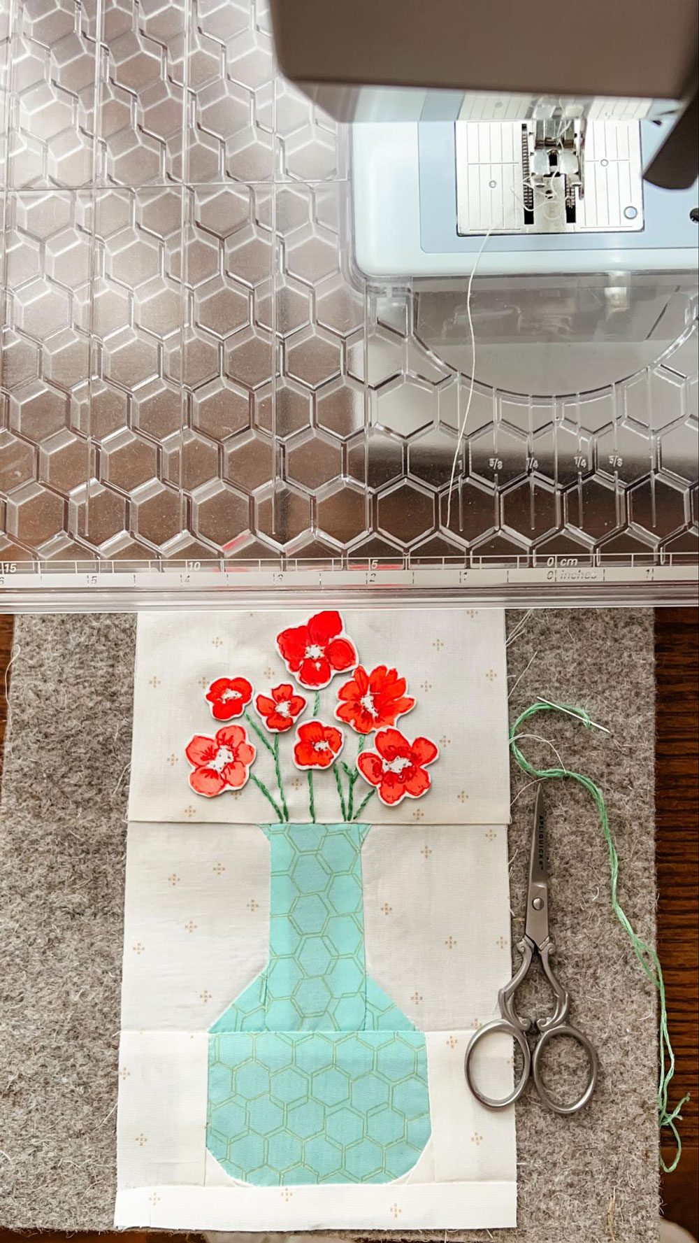 Mixed Media Mini Quilt - Quilters Candy