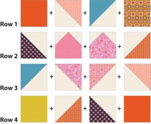 Lovely Patch Quilt Block Tutorial - Quilters Candy