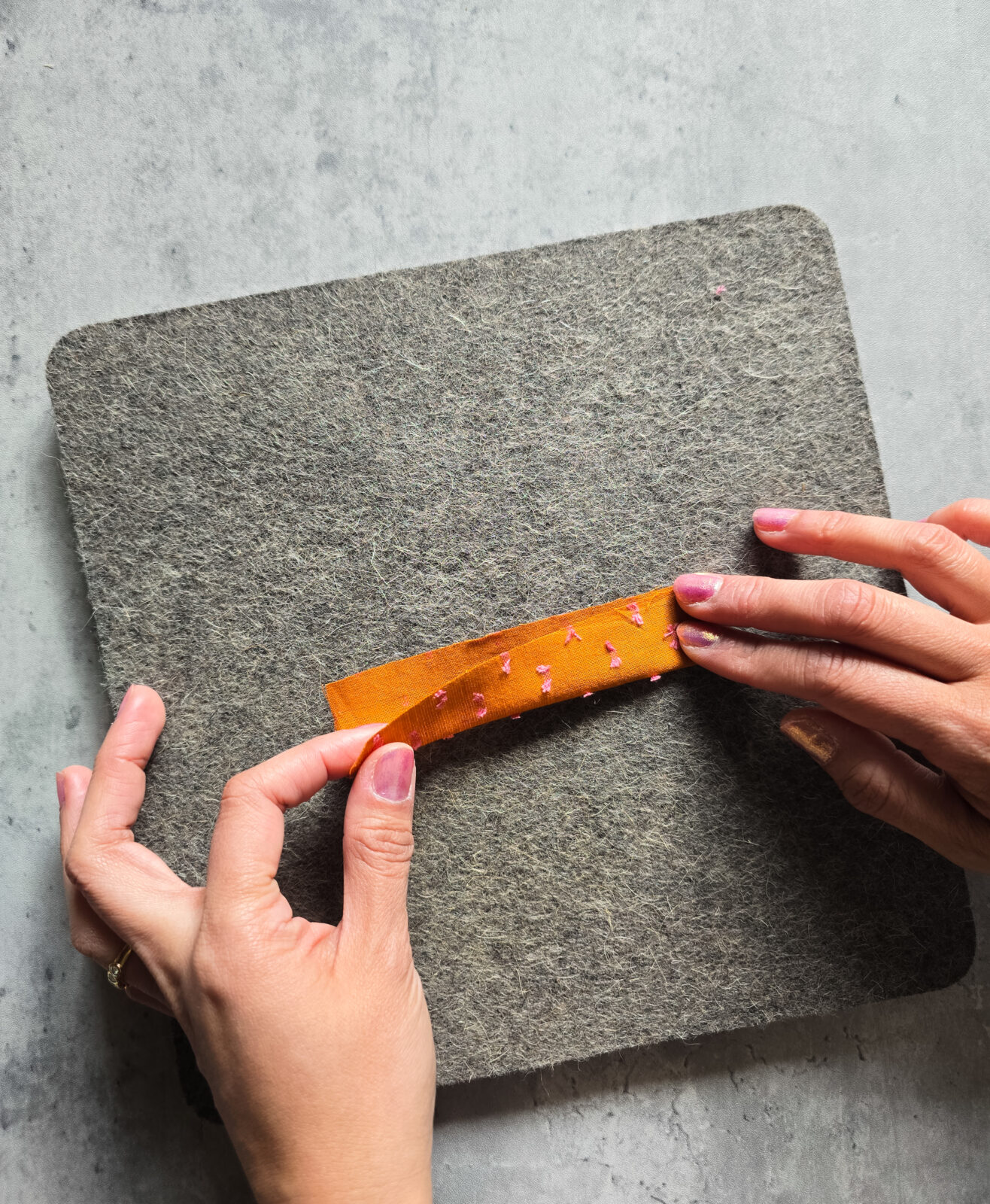 DIY Fabric Hot Pad - Quilters Candy