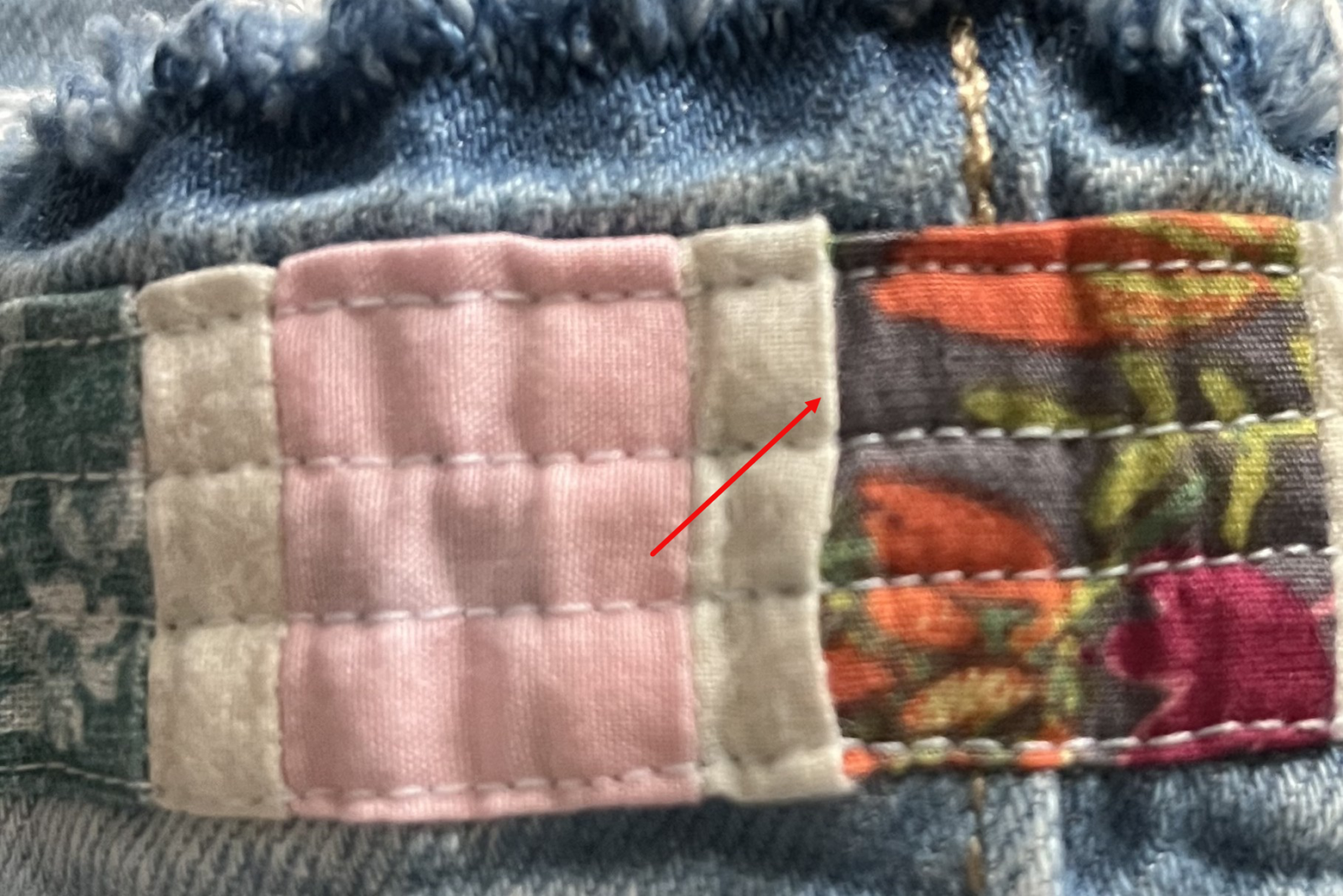 DIY Patchwork Jeans Tutorial - Quilters Candy