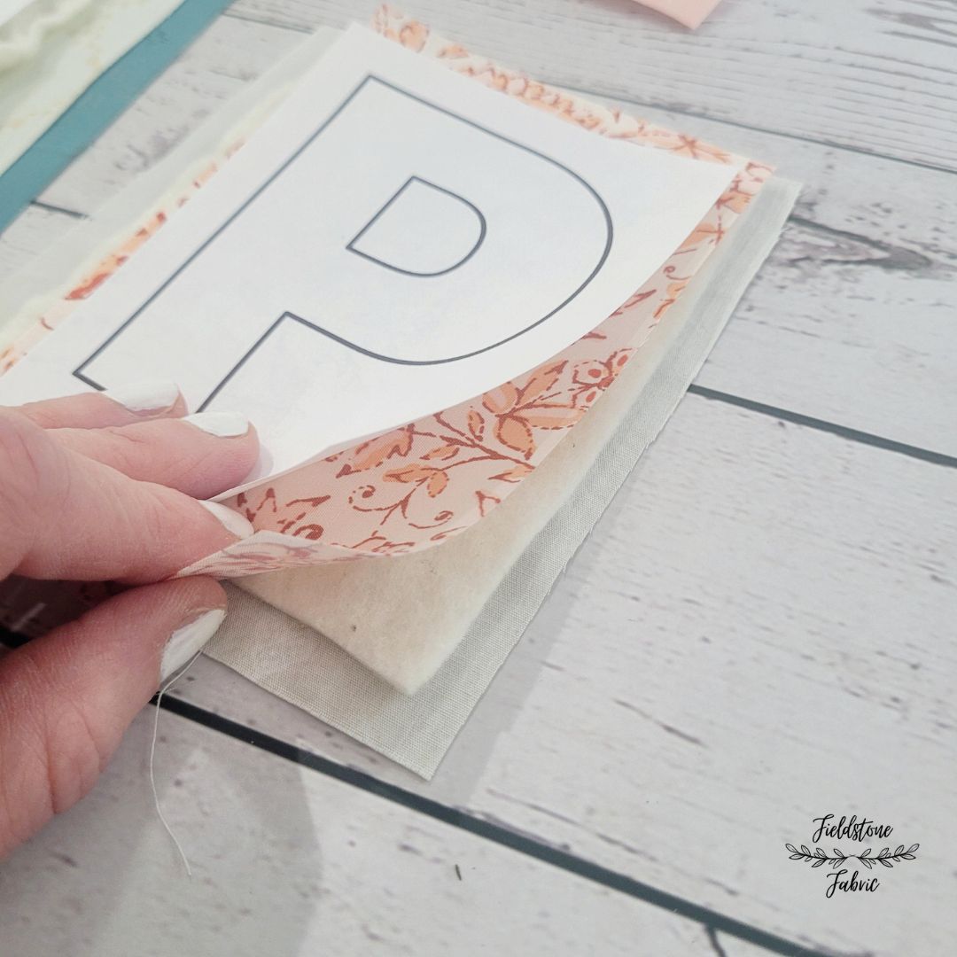 FREE Tutorial: How to Make a Fabric Alphabet Banner - Quilters Candy