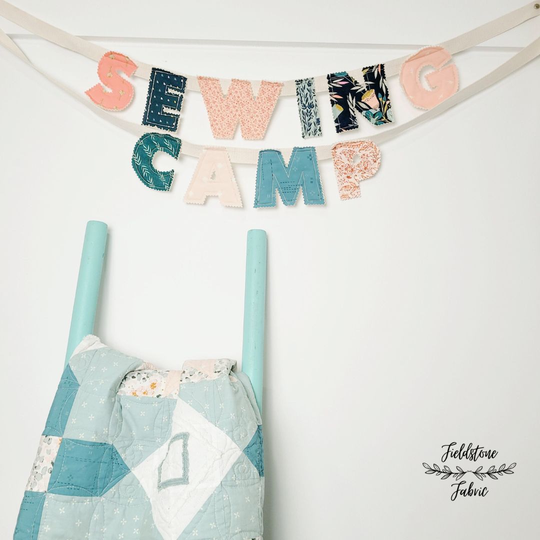 FREE Tutorial: How to Make a Fabric Alphabet Banner - Quilters Candy